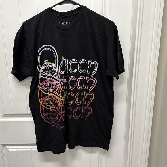 Queen | Tops | Queen Official Merch T Shirt Womans Black Large | Poshmark